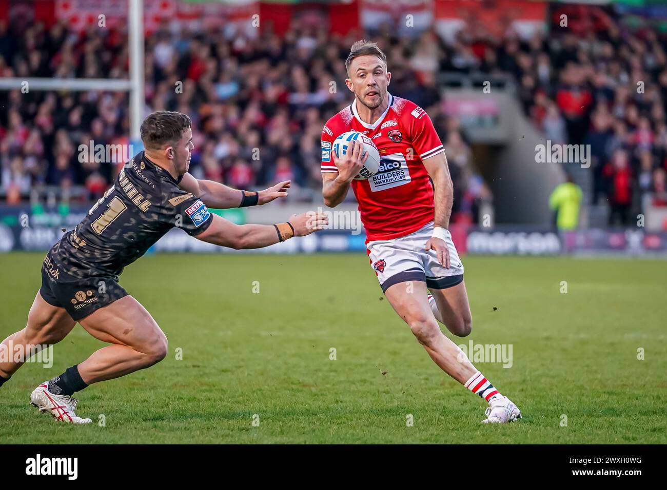Salford, Manchester, UK. 30th March, 2024. Super League Rugby: Salford ...