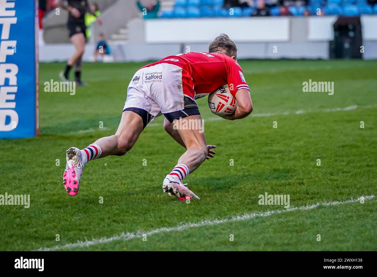 Salford, Manchester, UK. 30th March, 2024. Super League Rugby: Salford ...