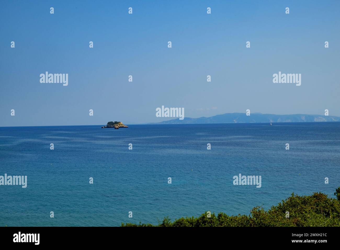 Ai Helis beach, Kefalonia, Greek islands Stock Photo - Alamy