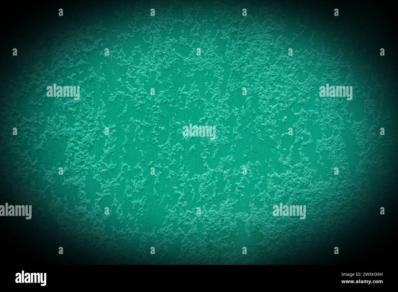 Black vignette abstract design aquamarine azure plaster wall stucco ...