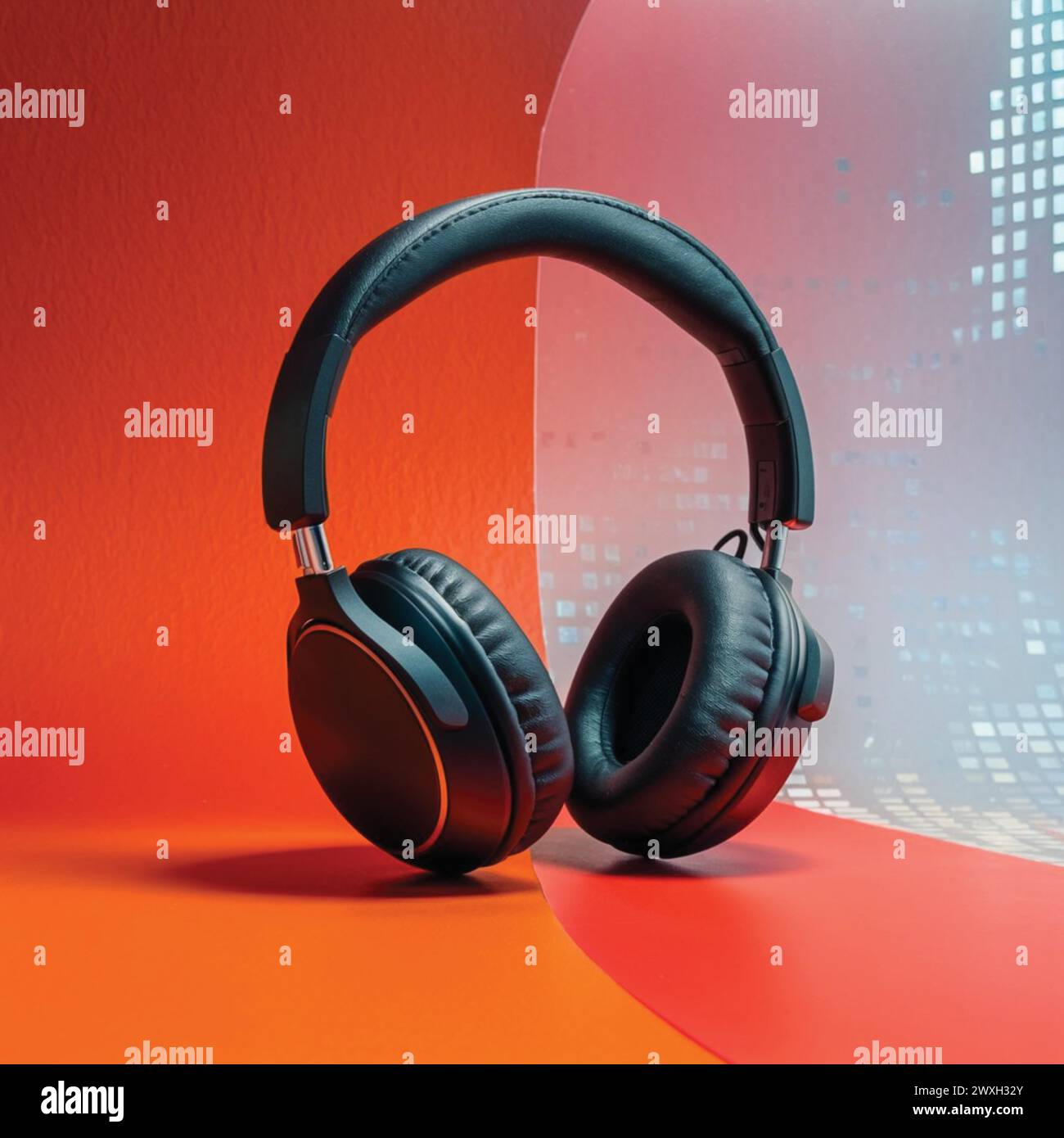 Headphone product illustration hi-res stock photography and images - Alamy