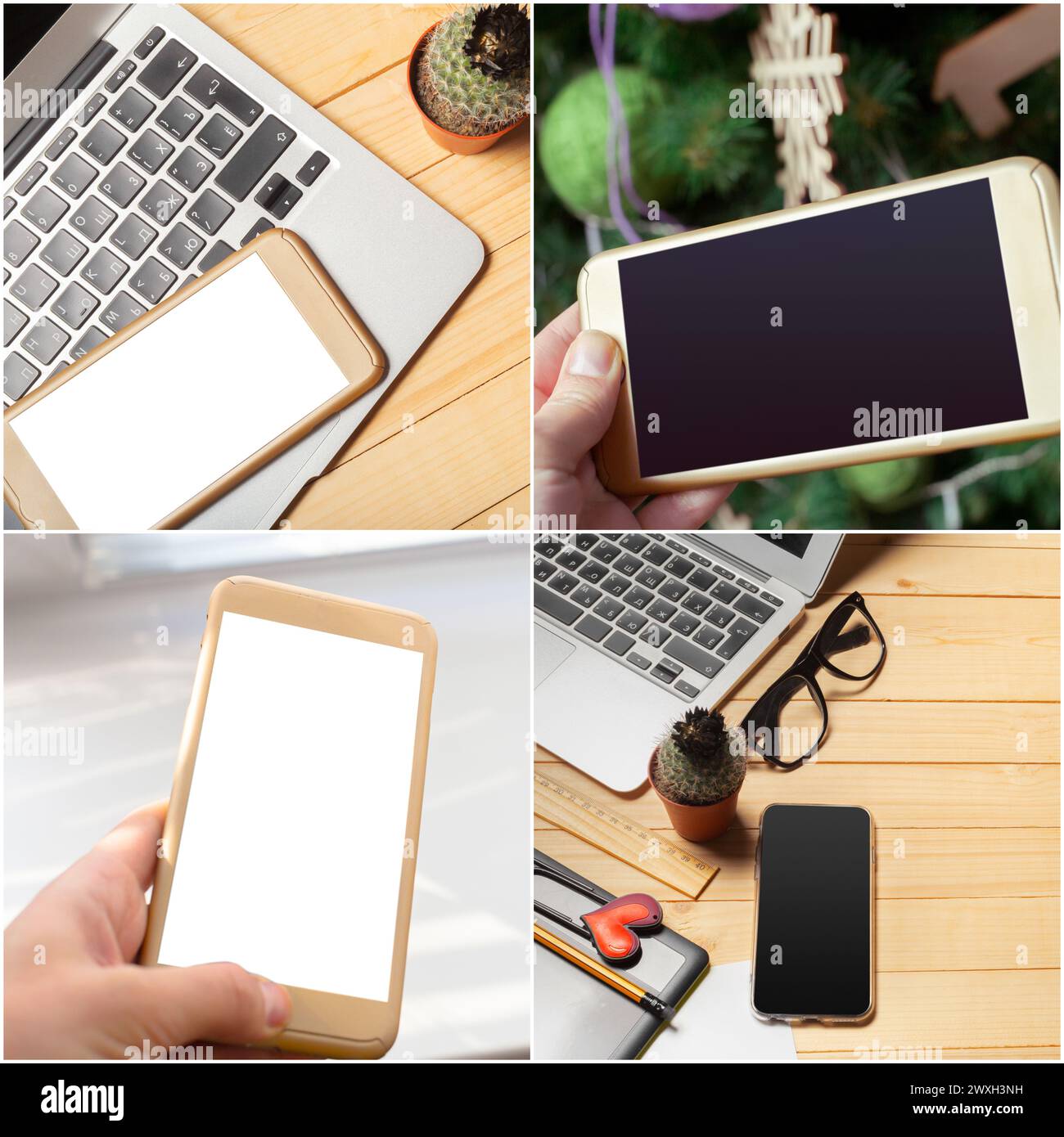 Organized workspace Cut Out Stock Images & Pictures - Alamy