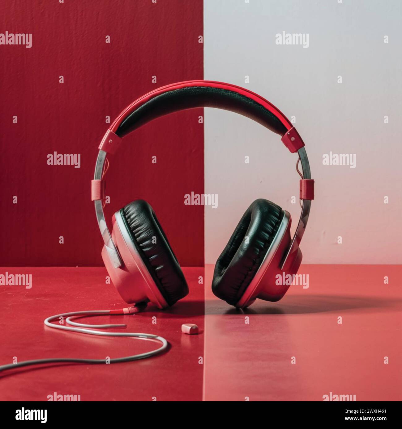 Headphone shoot with isolated white background Stock Vector Image & Art ...