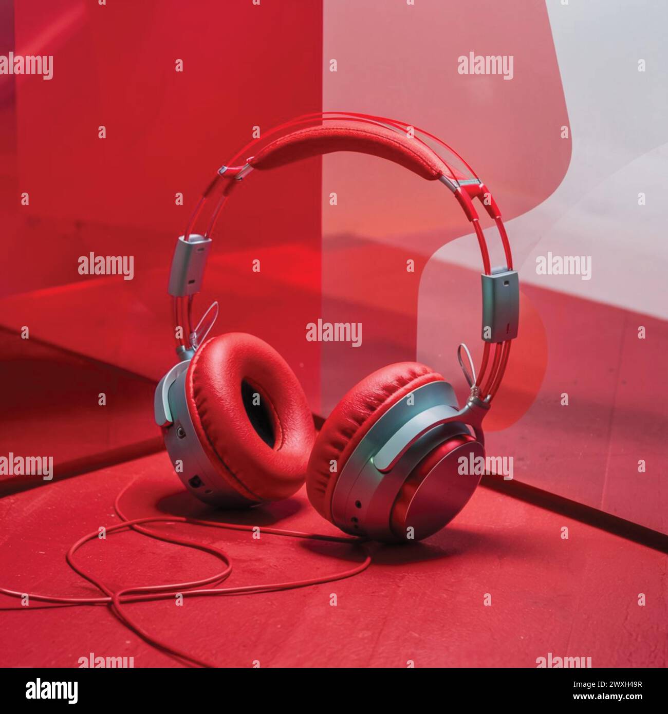 Headphone shoot with isolated white background Stock Vector Image & Art ...
