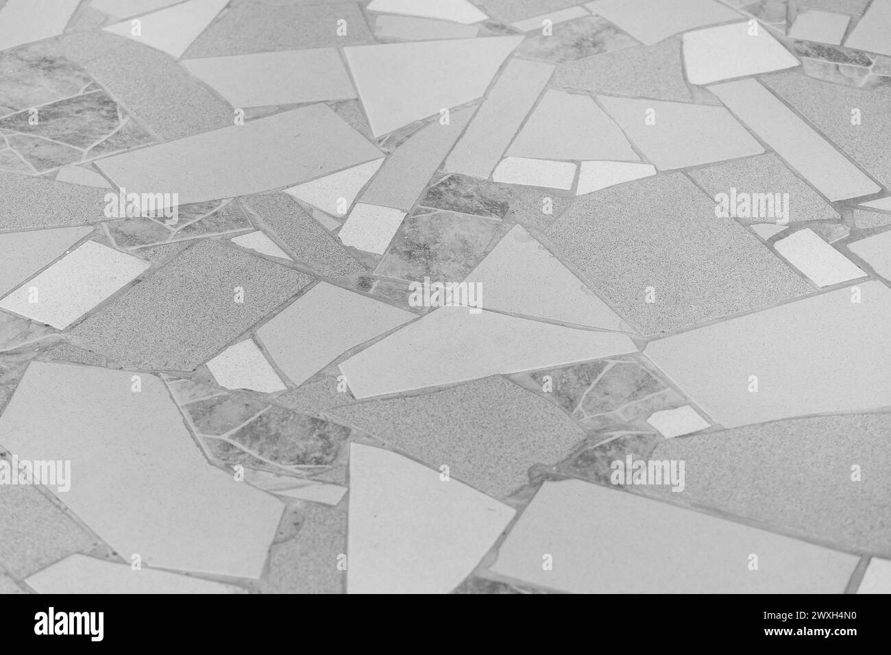 Pattern grey paving slab floor road surface street city background ...