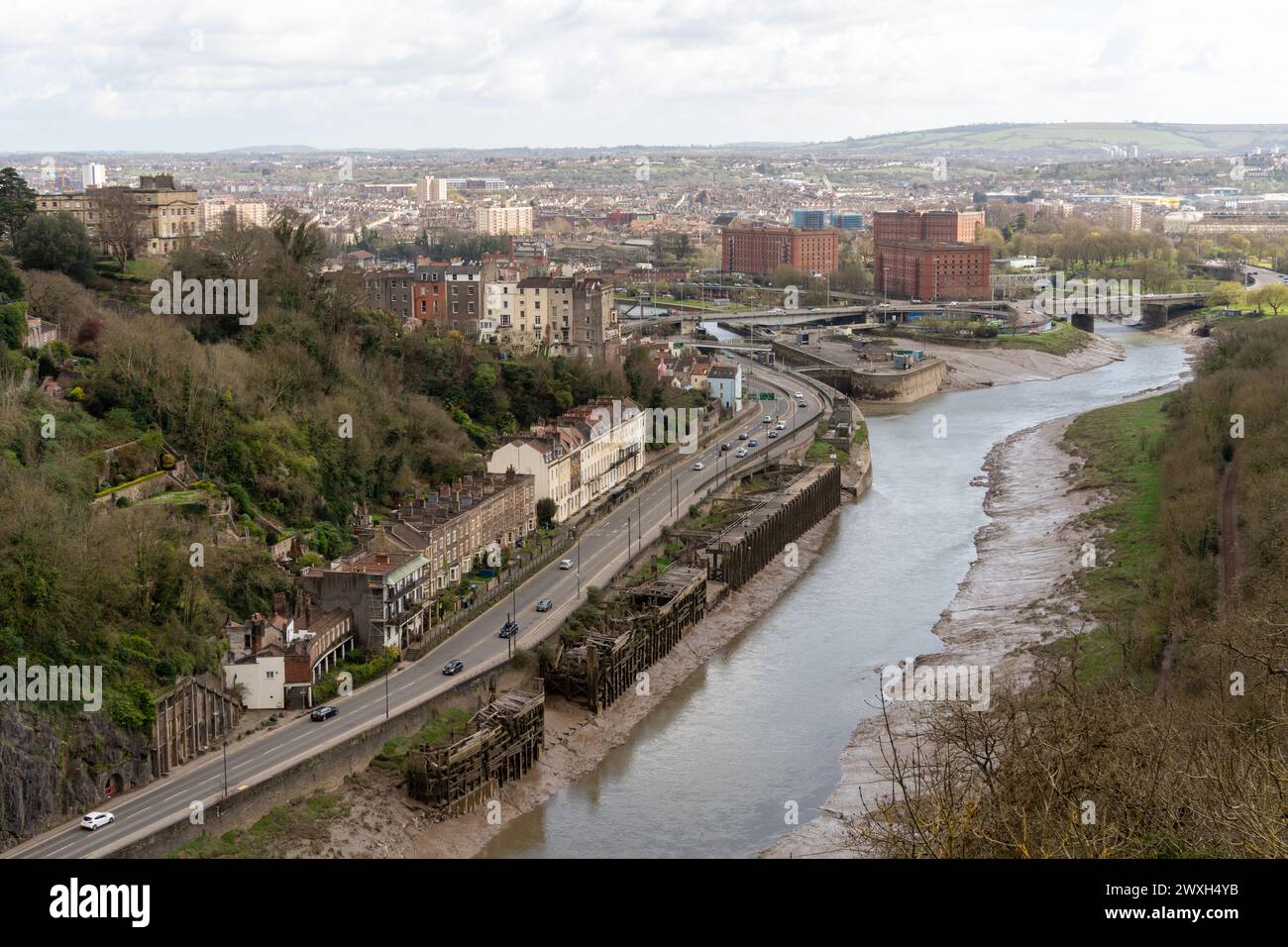 Aerial view river avon hi-res stock photography and images - Alamy