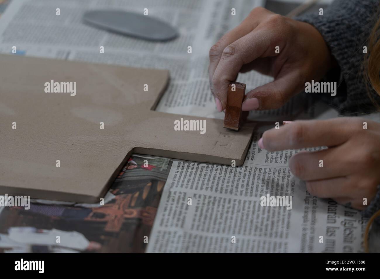 Pottery stamps hi-res stock photography and images - Alamy