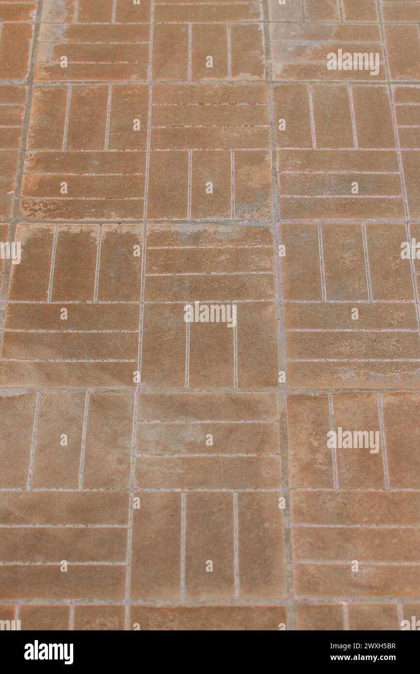 Brown stone pavement floor tile paving city street road texture ...