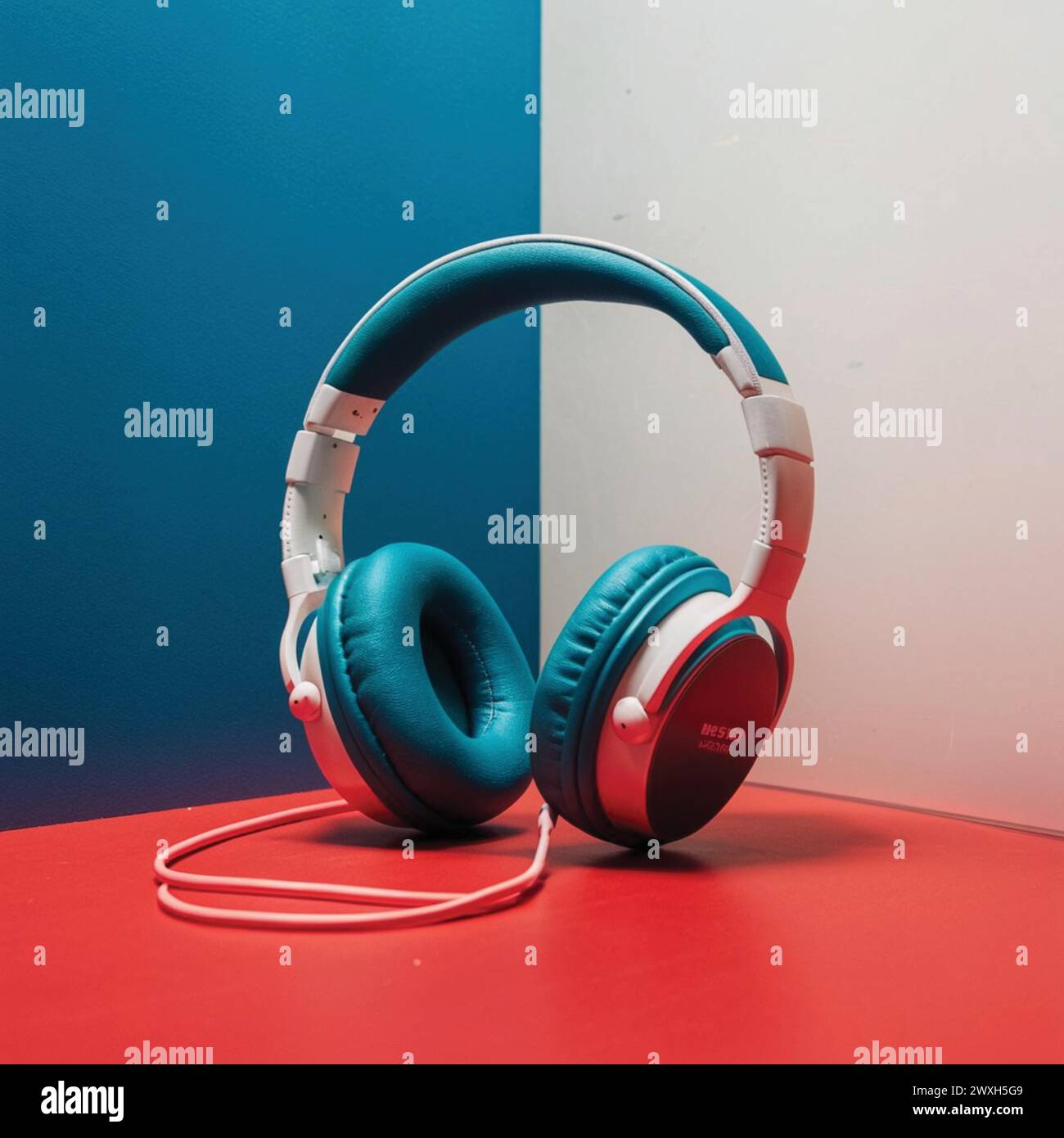Headphone shoot with isolated white background Stock Vector Image & Art ...