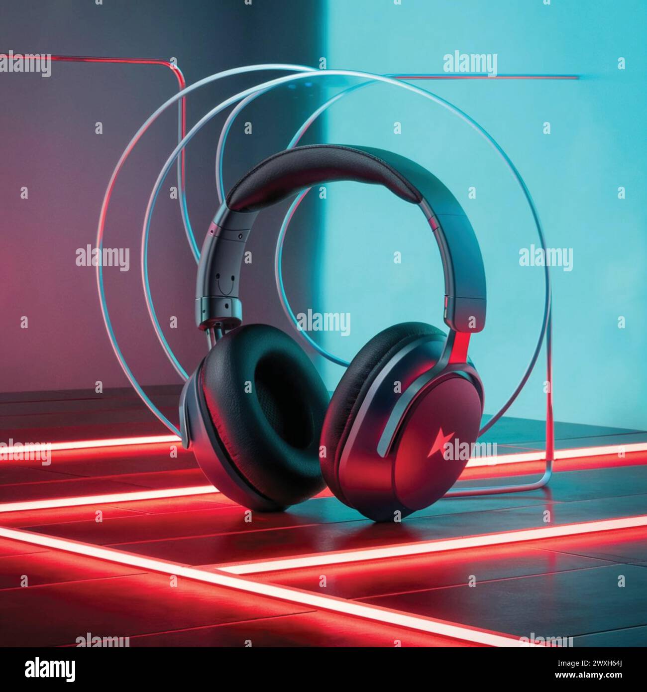 Headphone shoot with isolated white background Stock Vector Image & Art ...