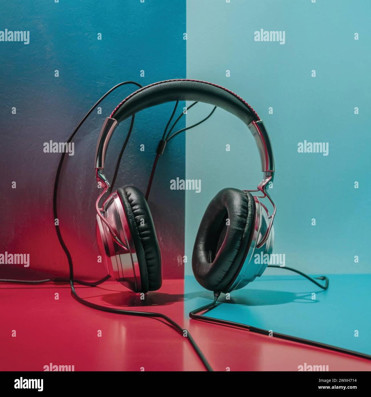 Headphone product image Stock Vector Images - Alamy