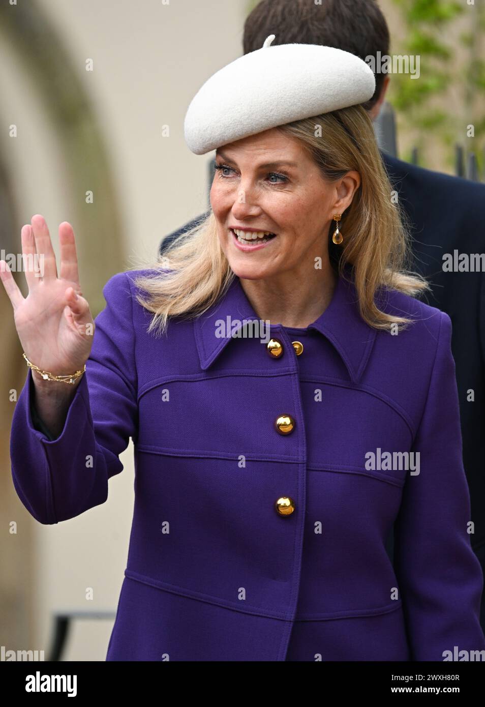 Windsor, UK. March 31st, 2024. Sophie Duchess of Edinburgh attending ...