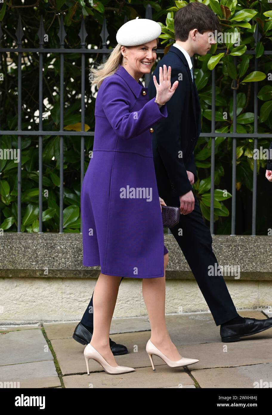Windsor, UK. March 31st, 2024. Sophie Duchess of Edinburgh attending ...