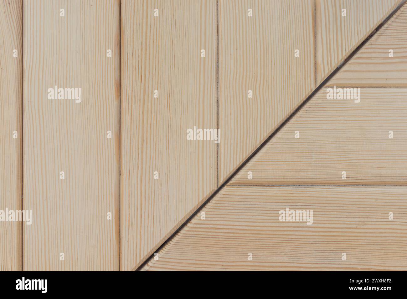Light white floor boards with diagonal line and stripes texture plank ...