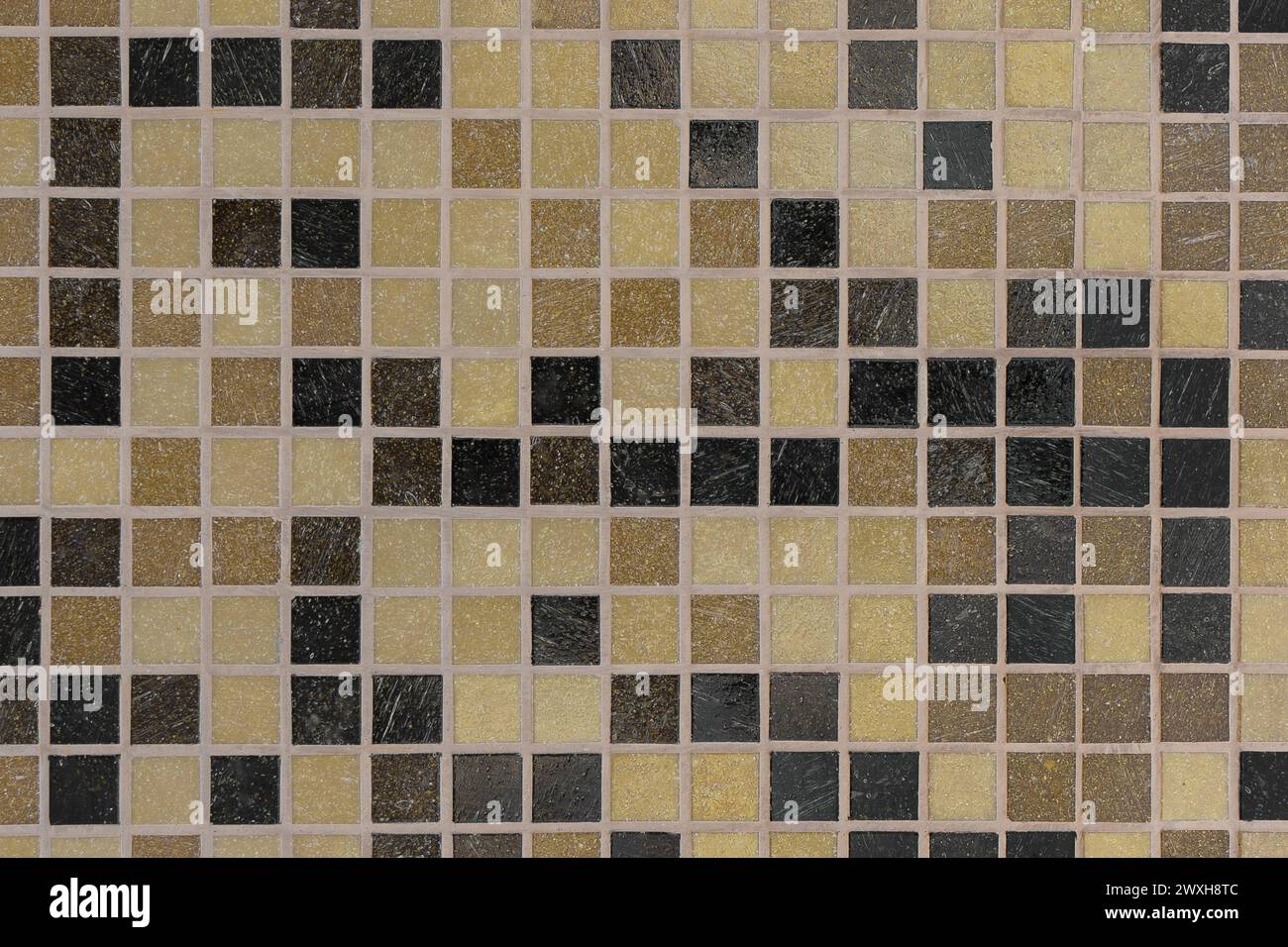 Ceramic Mosaic Tile Square Color Sand Retro Wall Texture Background ...