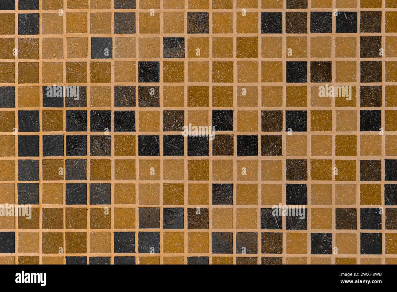 Ceramic Mosaic Tile Square Color Sand Retro Wall Texture Background ...