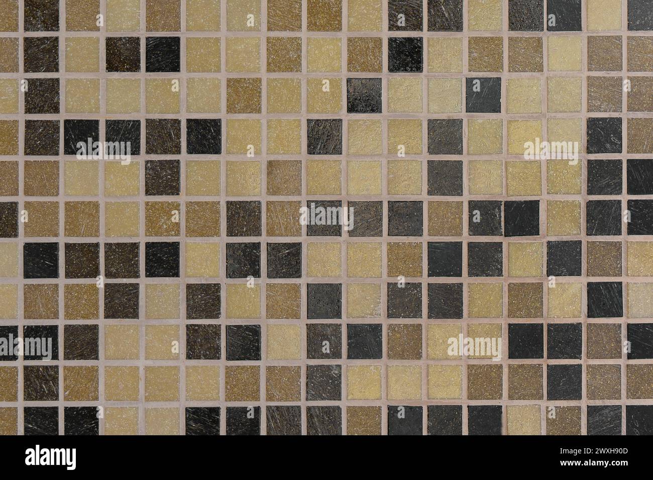 Ceramic Mosaic Tile Square Color Sand Retro Wall Texture Background ...