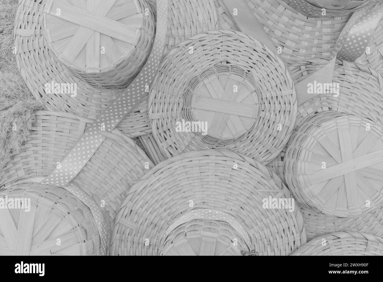 Pile of hats Black and White Stock Photos & Images - Alamy