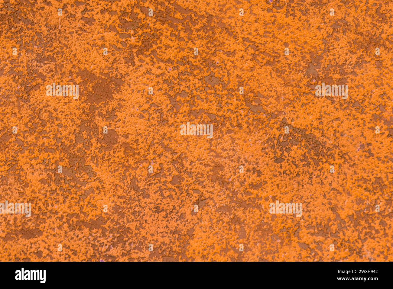 Abstract rough color pattern wall orange bright texture background ...