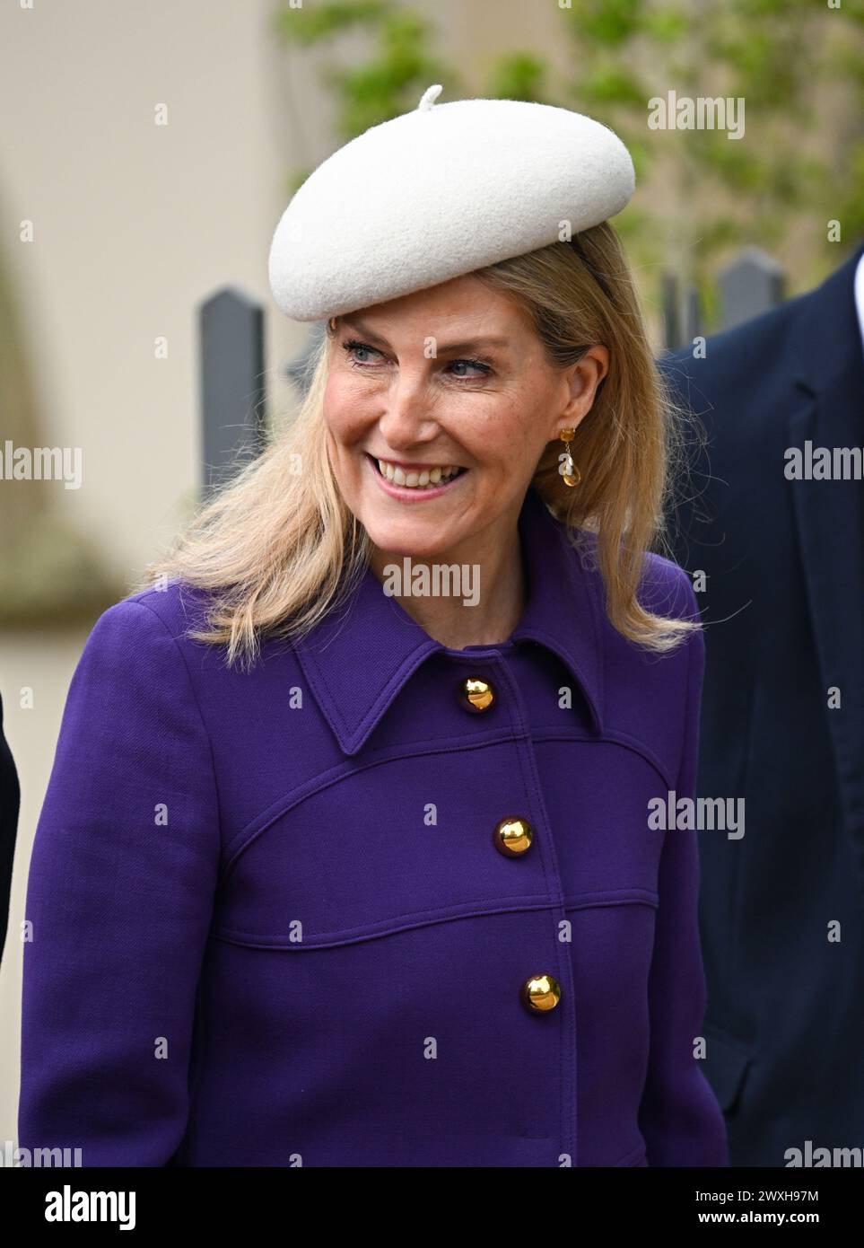 Windsor, UK. March 31st, 2024. Sophie Duchess of Edinburgh attending ...