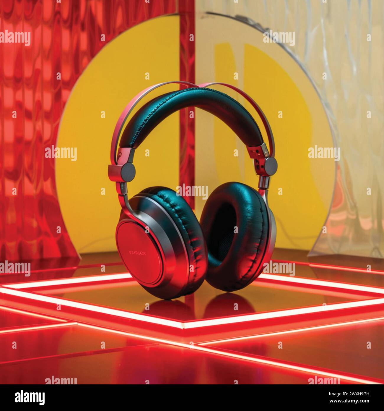 Headphone shoot with isolated white background Stock Vector Image & Art ...