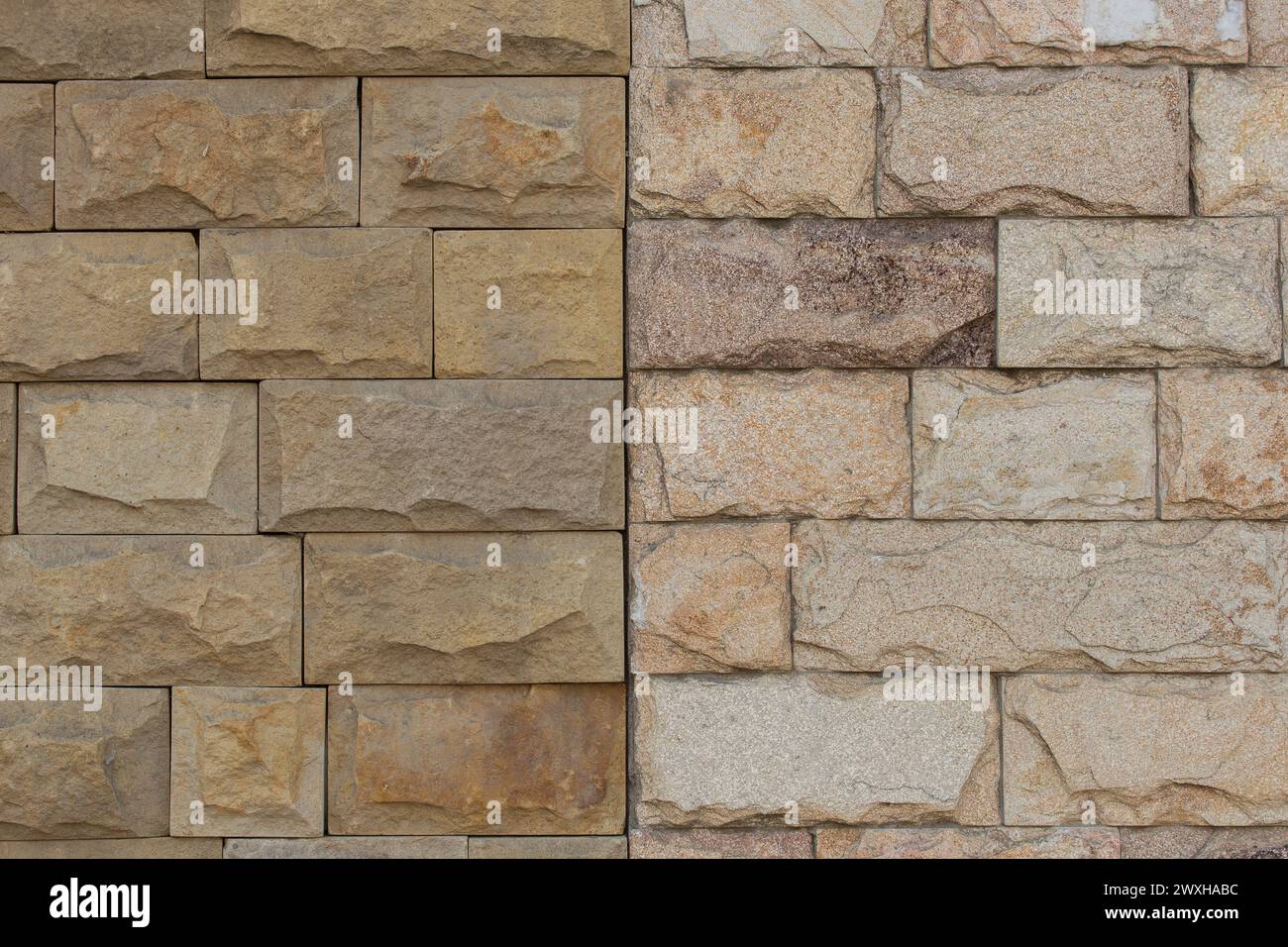 Brick Sand Retro Color Stone Wall Masonry Texture Background Rough ...