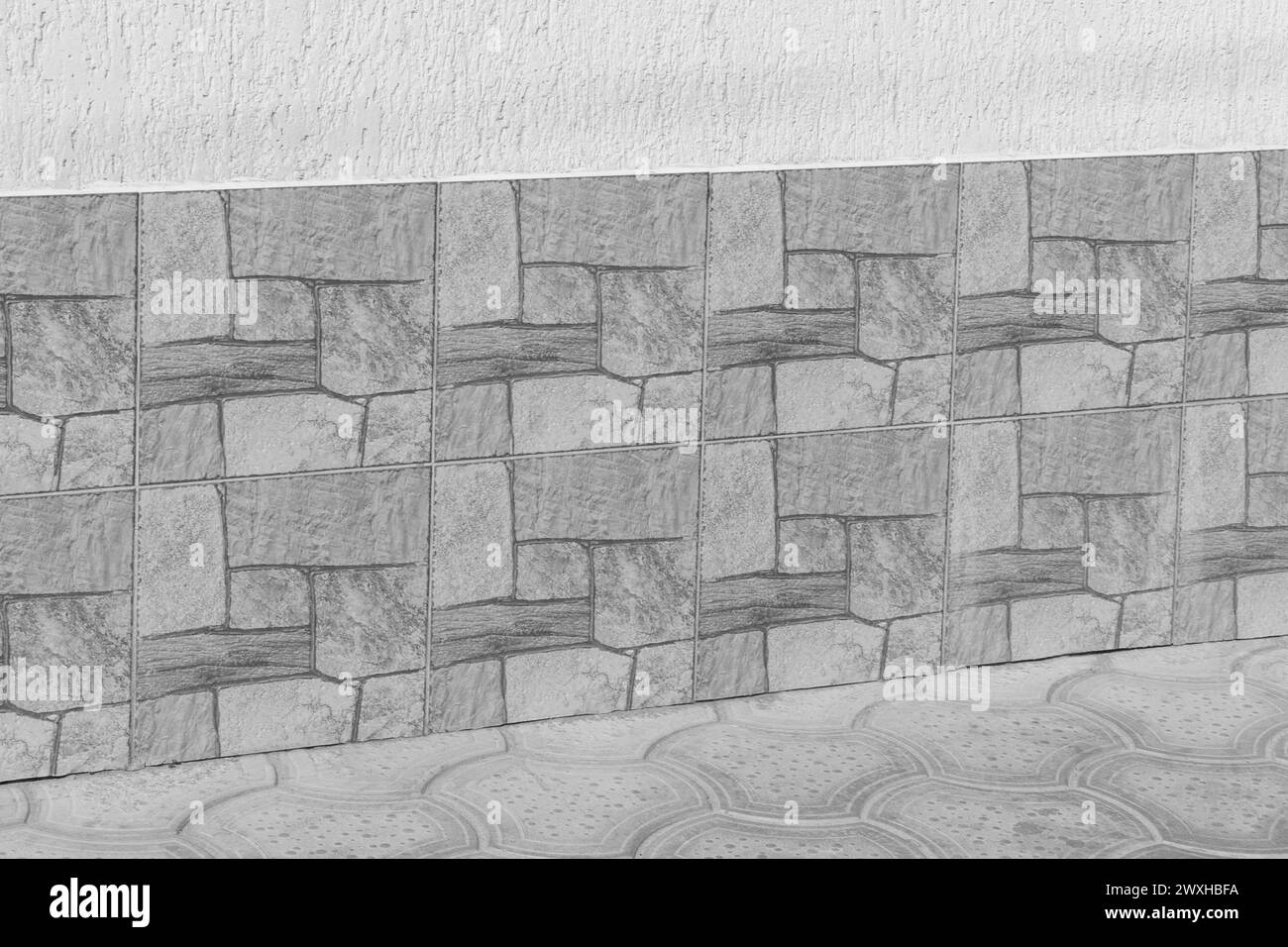 Stone Tile Abstract Pattern Wall Building Facade Exterior Floor Line ...