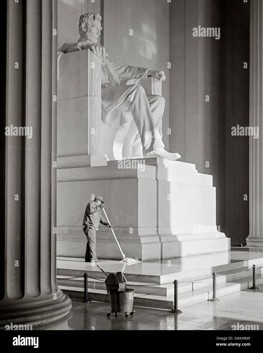 Washington, D.C., USA - Emancipation Proclamation; Black American Mops ...