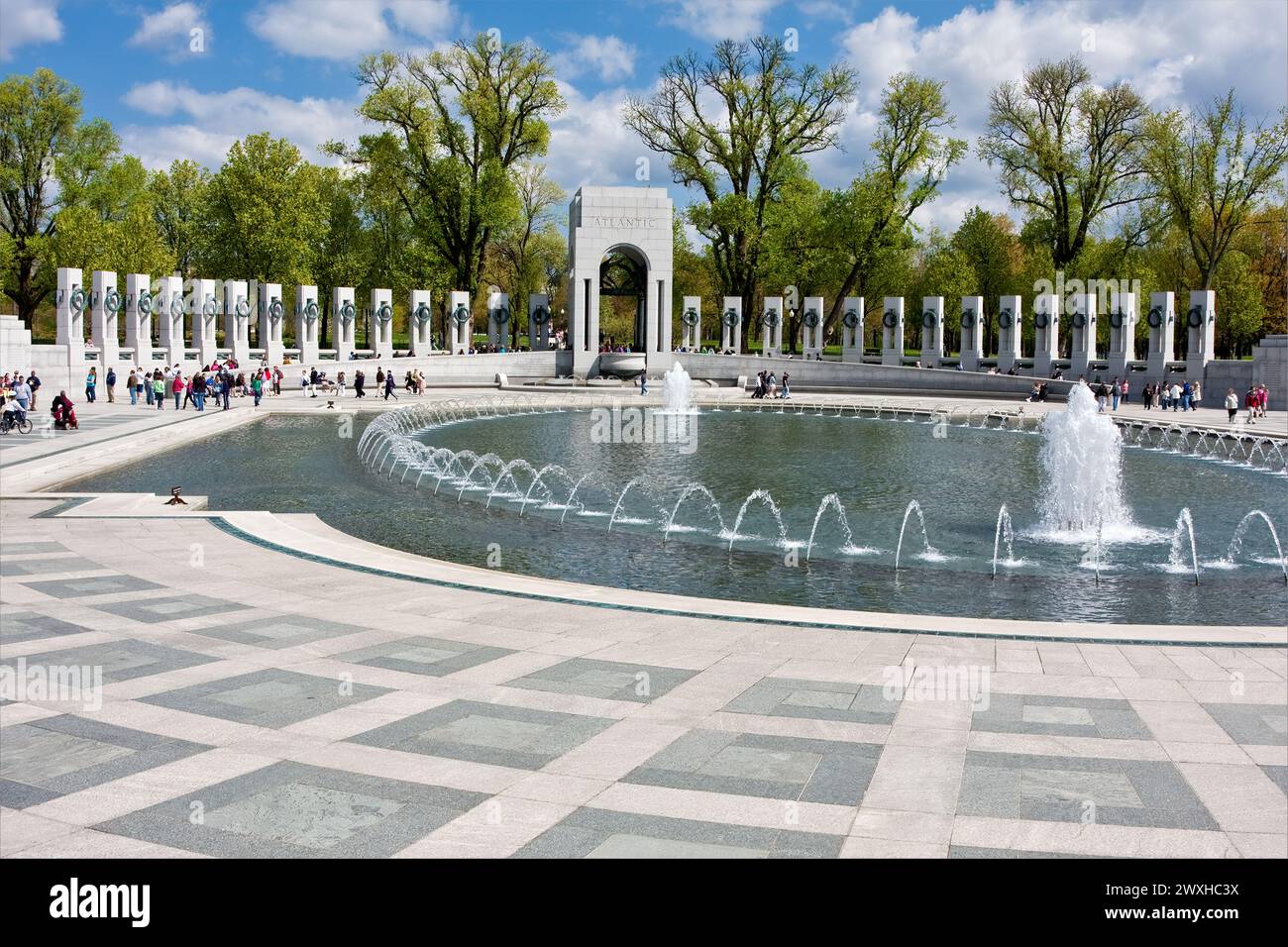 World War II Memorial, Washington, D.C Stock Photo - Alamy