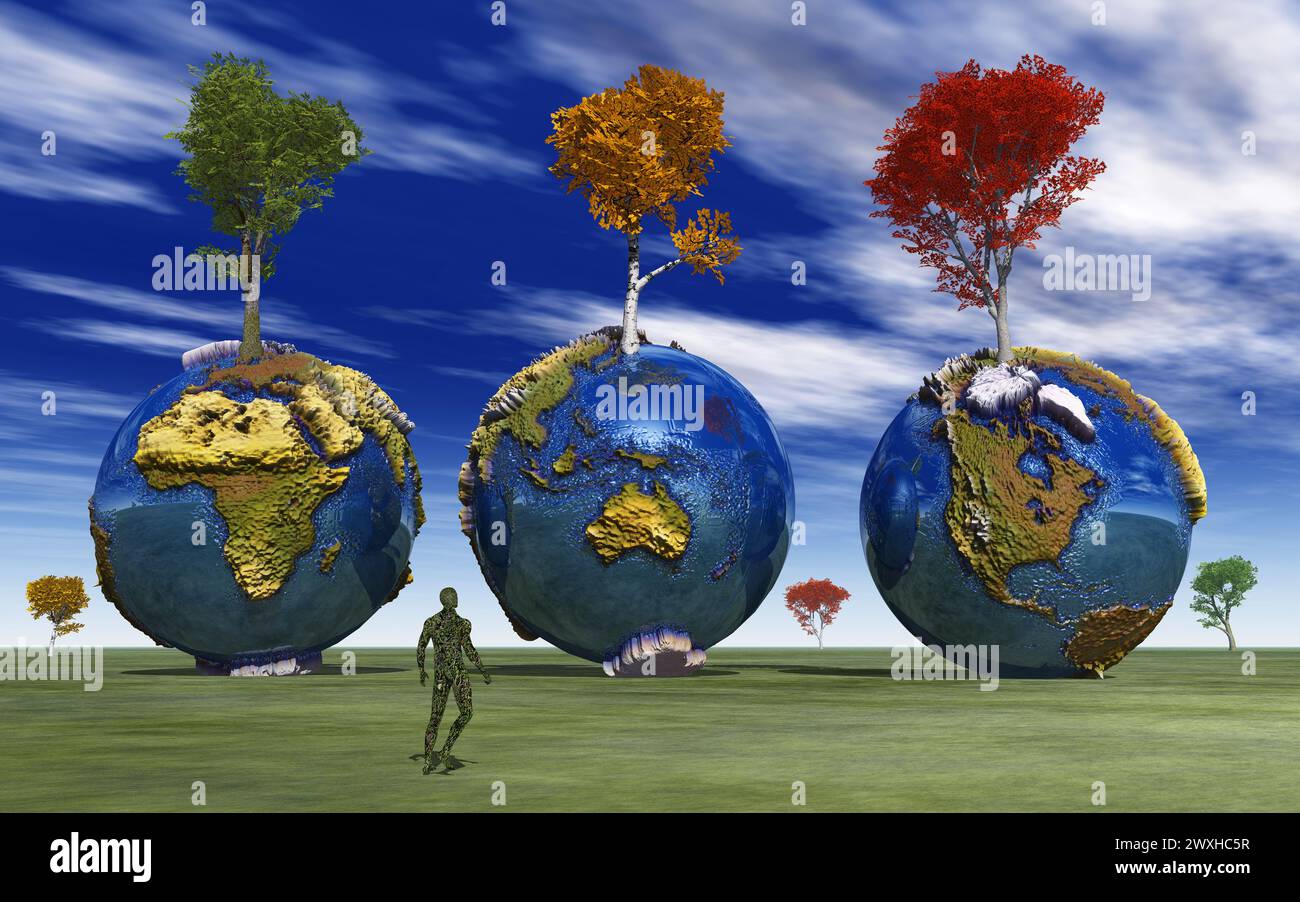 Growing earths hi-res stock photography and images - Alamy