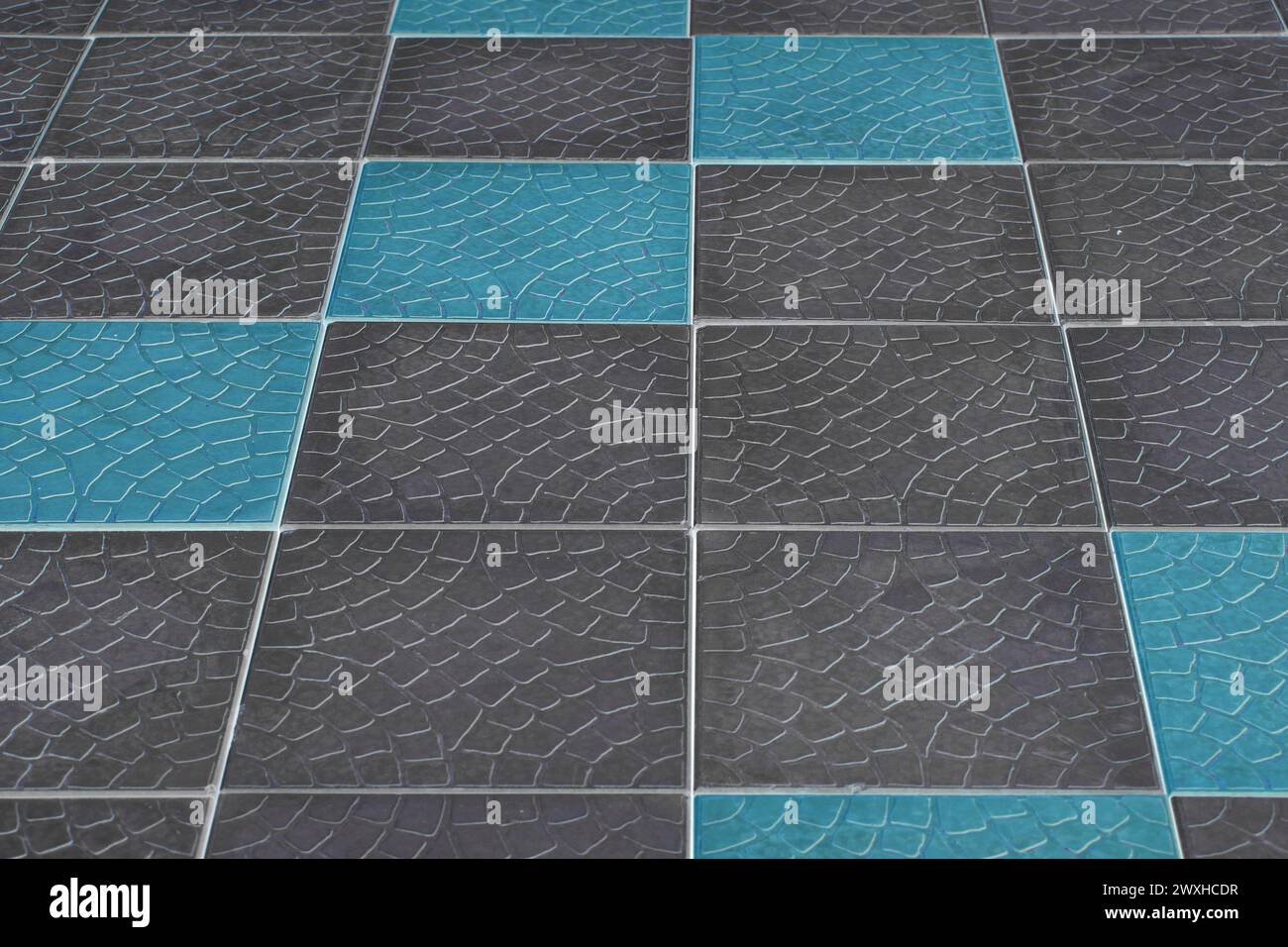 Blue Black Pattern Lines Stripes Paving Stone Floor Surface Street Road ...