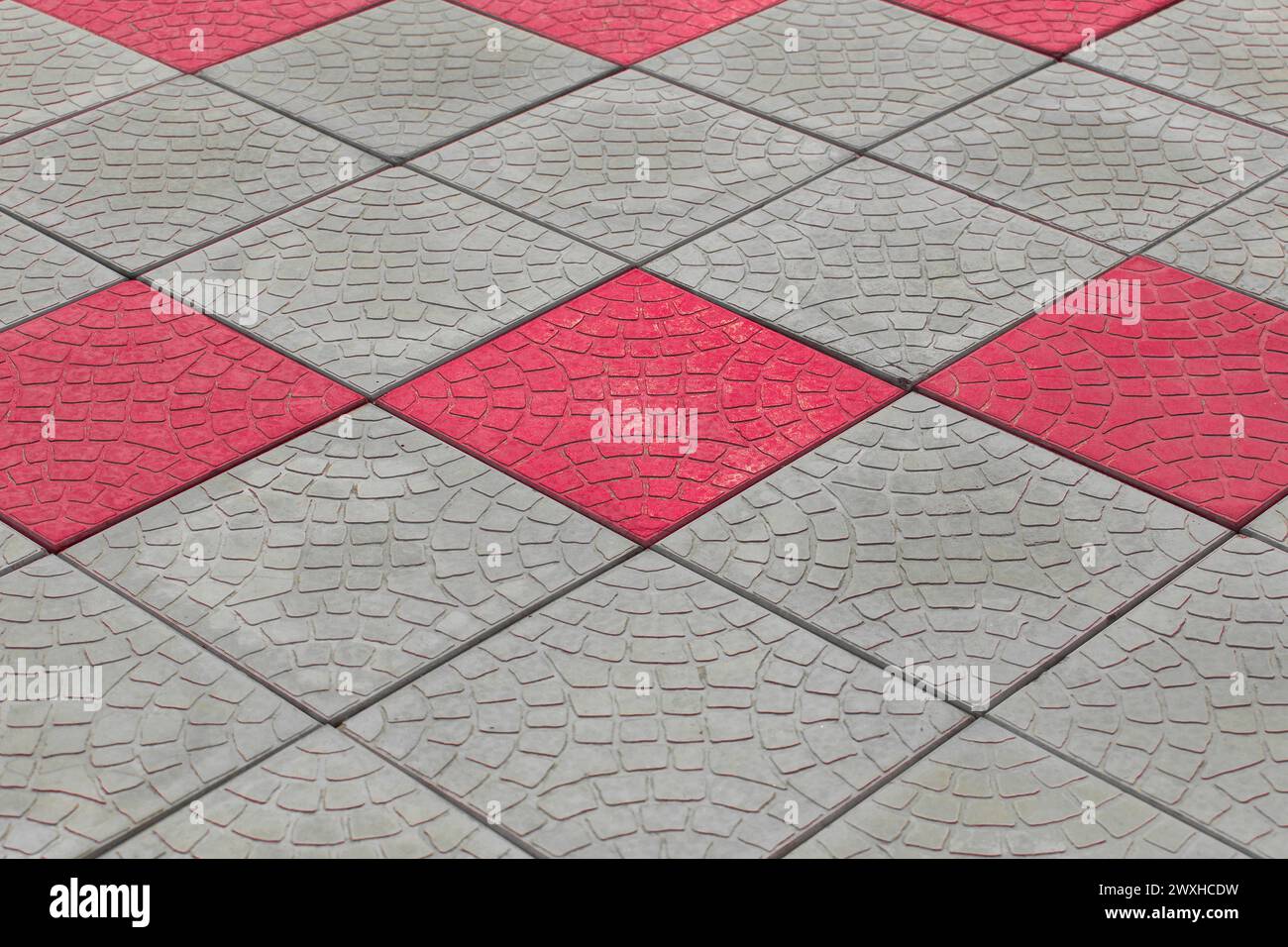 Grey stone diagonal abstract grey pattern pavement floor tile city ...