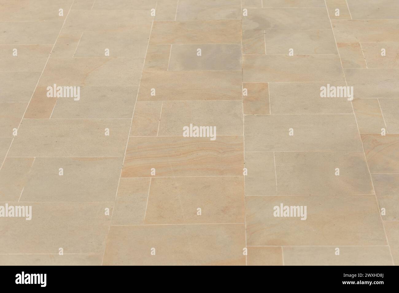 Light brown paving tiles hi-res stock photography and images - Alamy