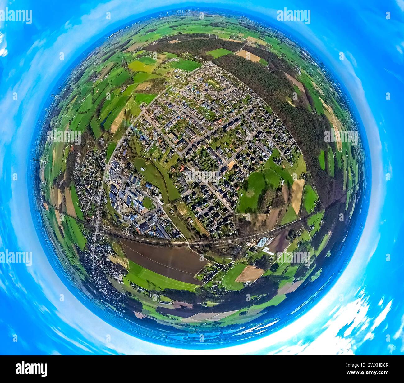 Expansion of the betuweroute and betuwe line railroad line hi-res stock ...