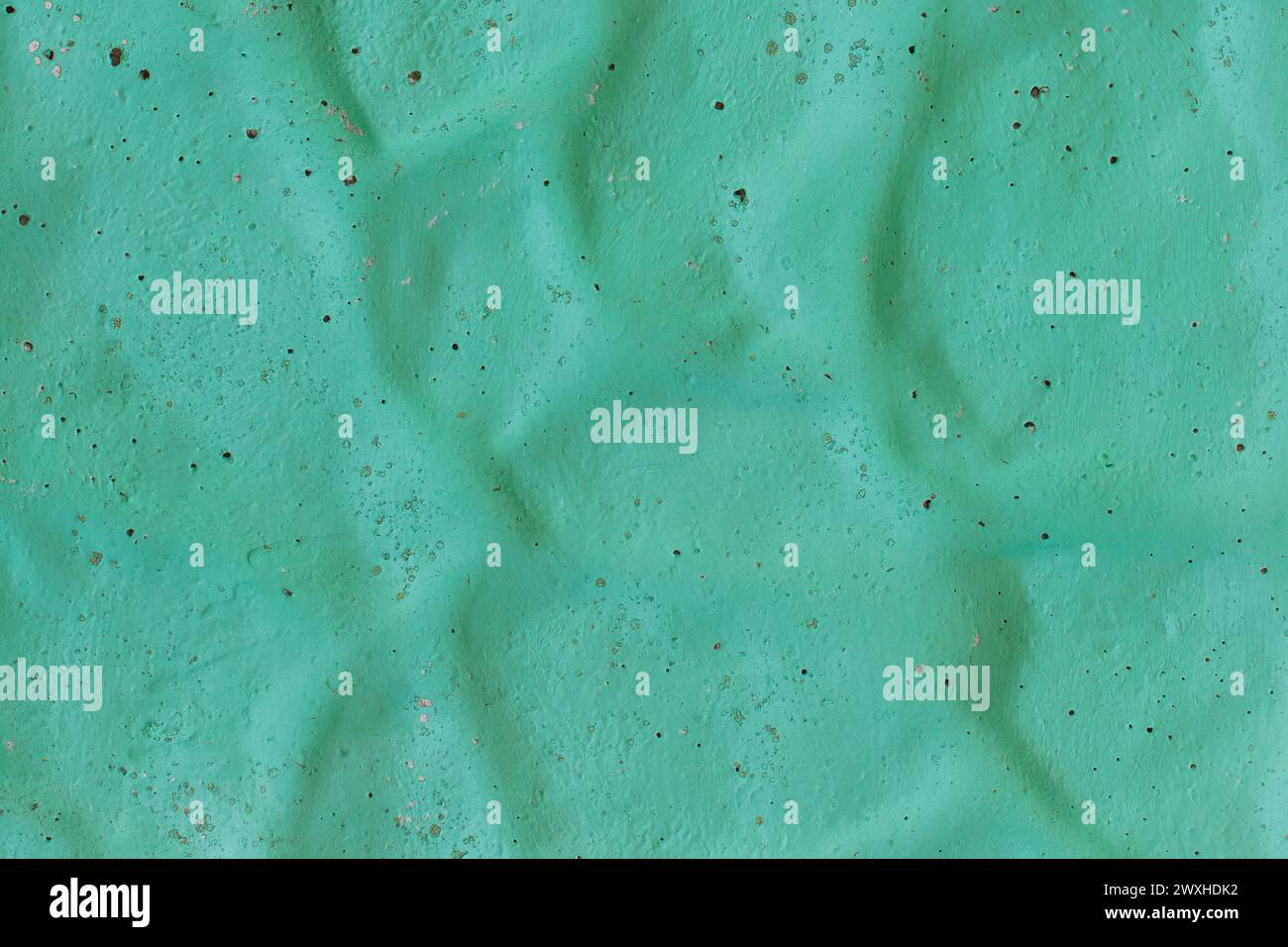 Stone wall covering light green paint surface texture background old ...