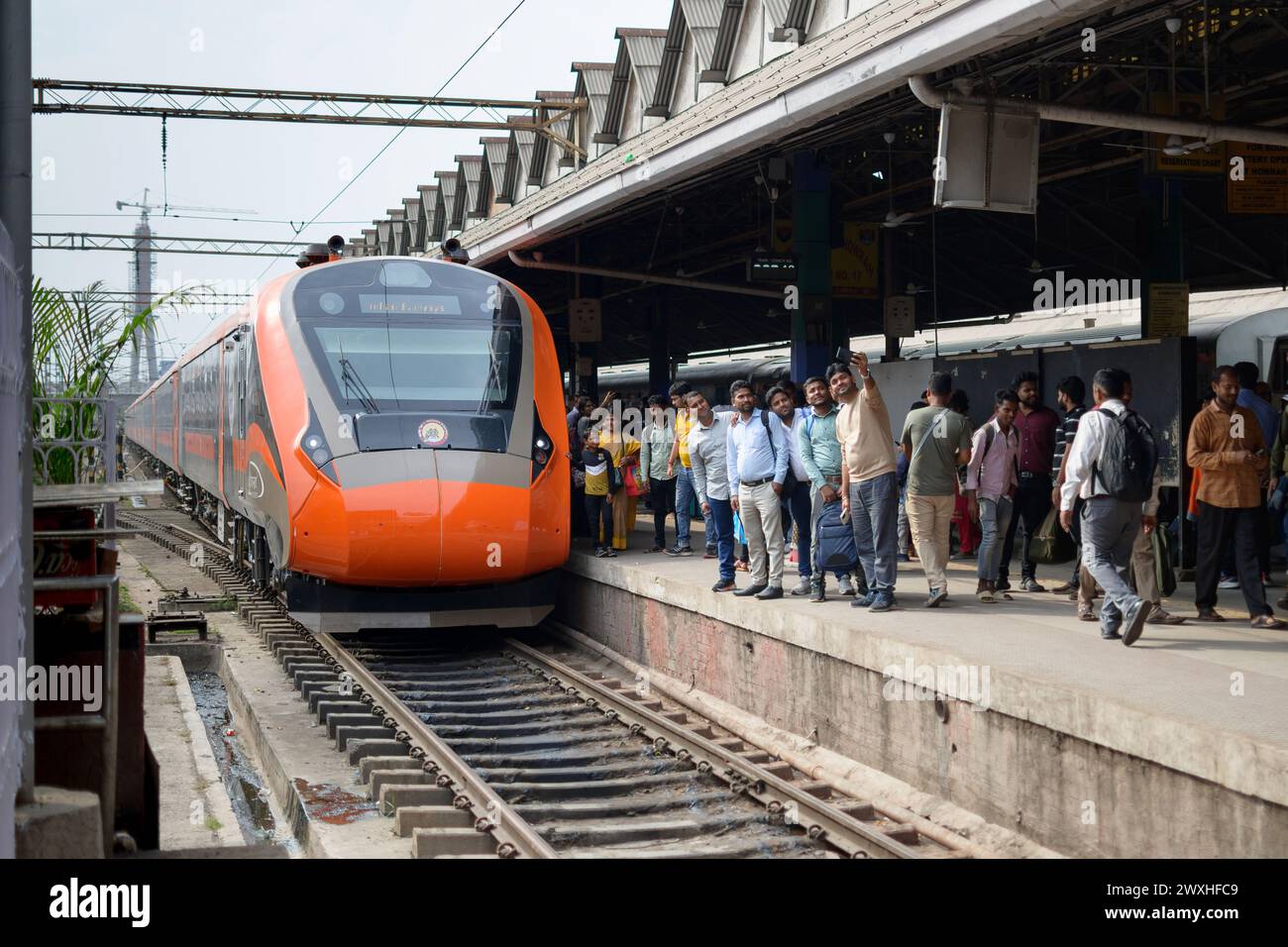 Vande bharat express hi-res stock photography and images - Alamy