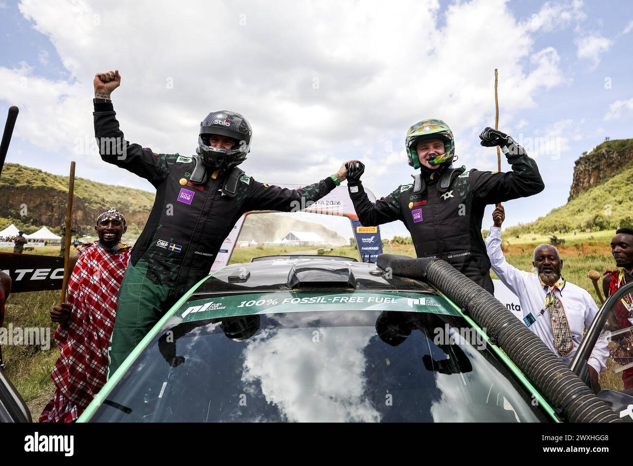 GREENSMITH Gus, ANDERSSON Jonas, Skoda Fabia RS Rally2, portrait during ...