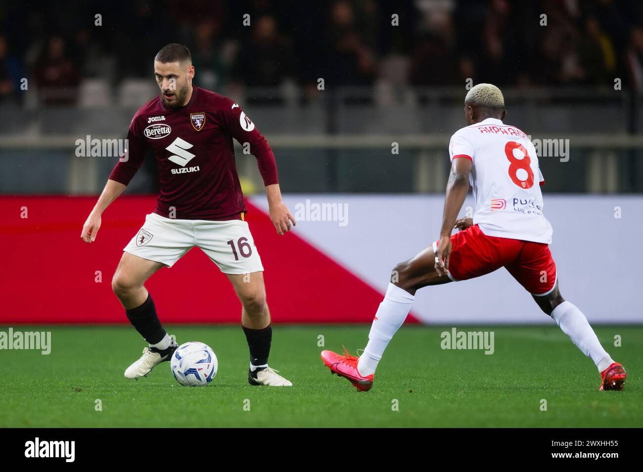 Jean daniel akpa akpro of ac monza hi-res stock photography and images ...