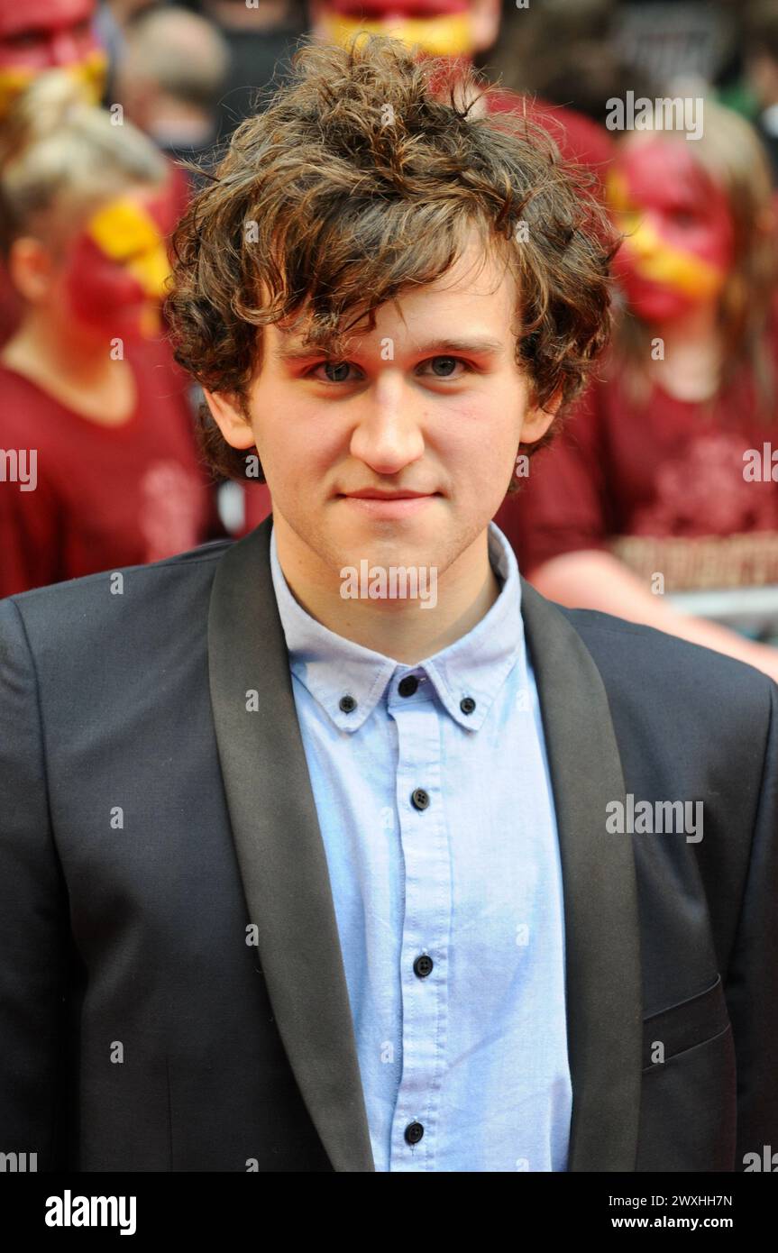 Harry Melling, Harry Potter Premiere, London, UK Stock Photo - Alamy