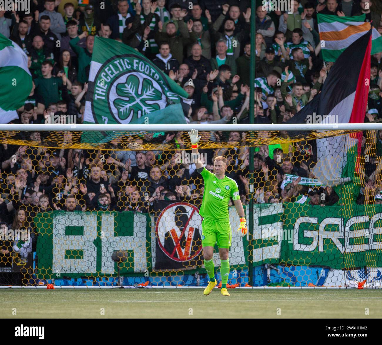 Almondvale Stadium, Livingston, Scotland. 31st March 2024; 31st March ...