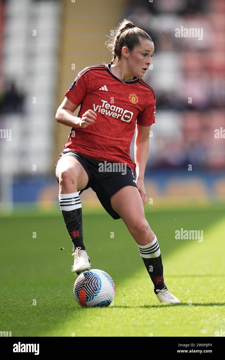 Leigh, UK. 31st Mar 2024. Leigh, UK. 31st Mar 2024. Manchester United ...