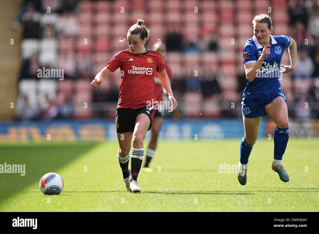 Leigh, UK. 31st Mar 2024. Leigh, UK. 31st Mar 2024. Manchester United ...