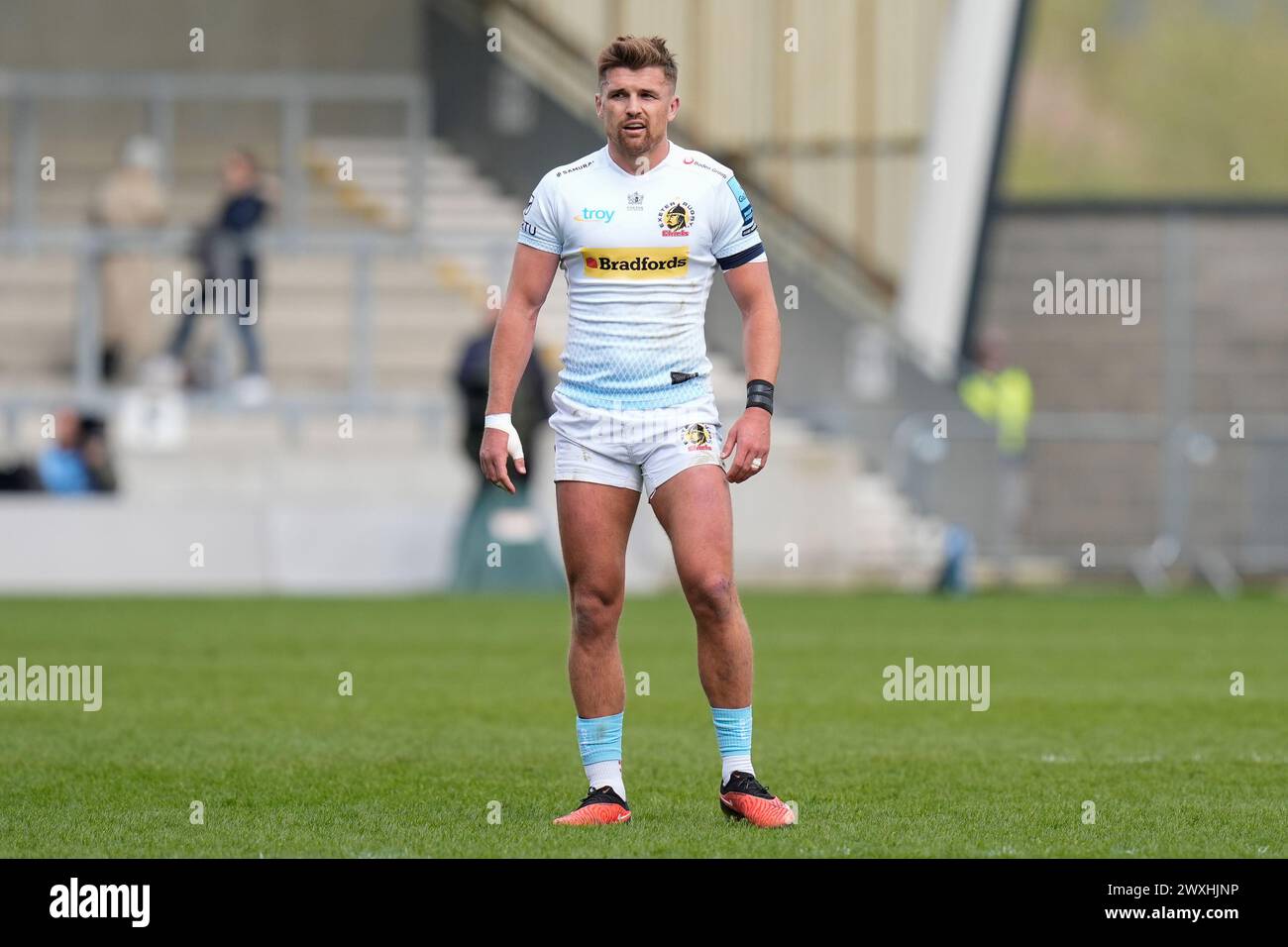 Henry Slade of Exeter Chiefs during the Gallagher Premiership match ...