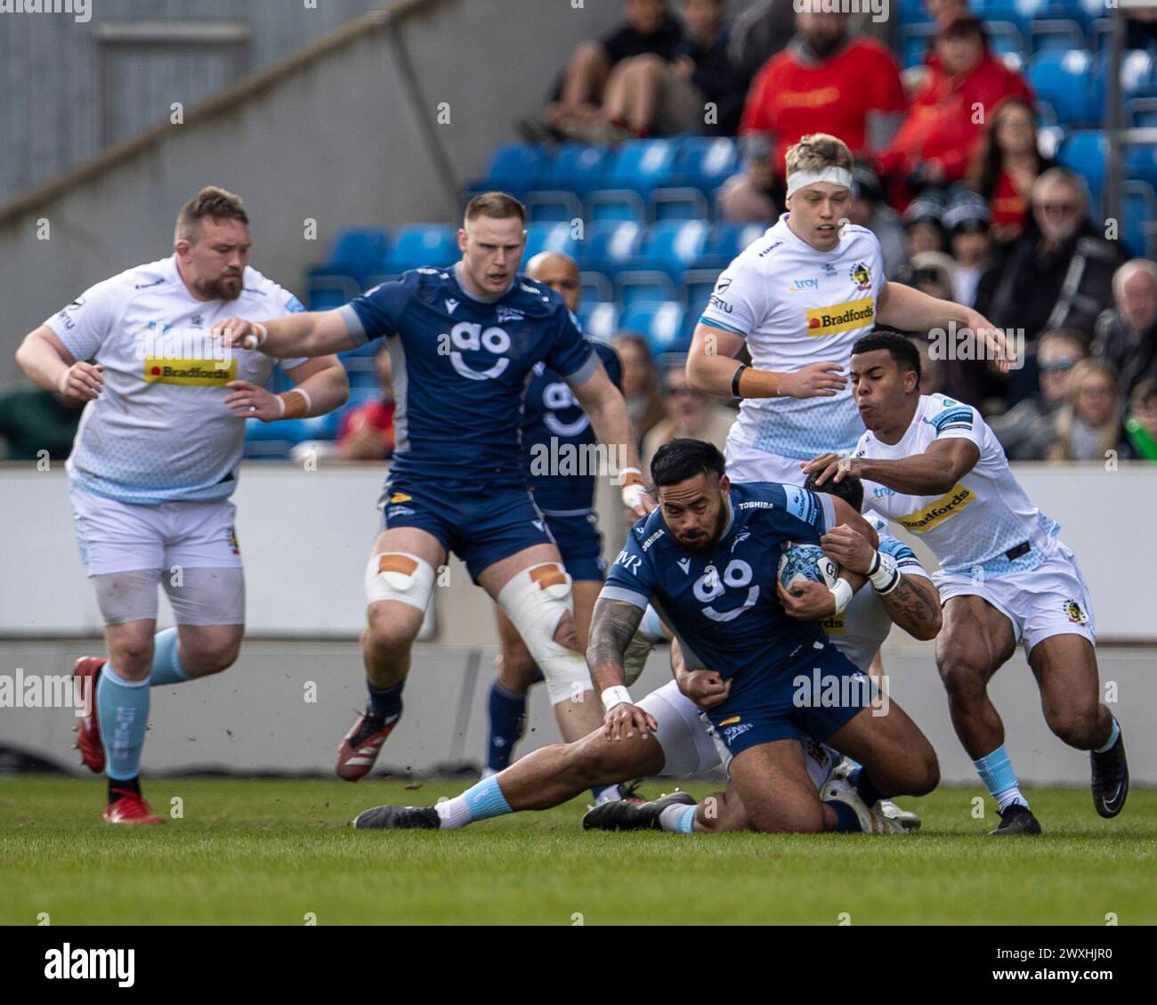 31st March 2024; Salford Community Stadium, Salford, Lancashire ...