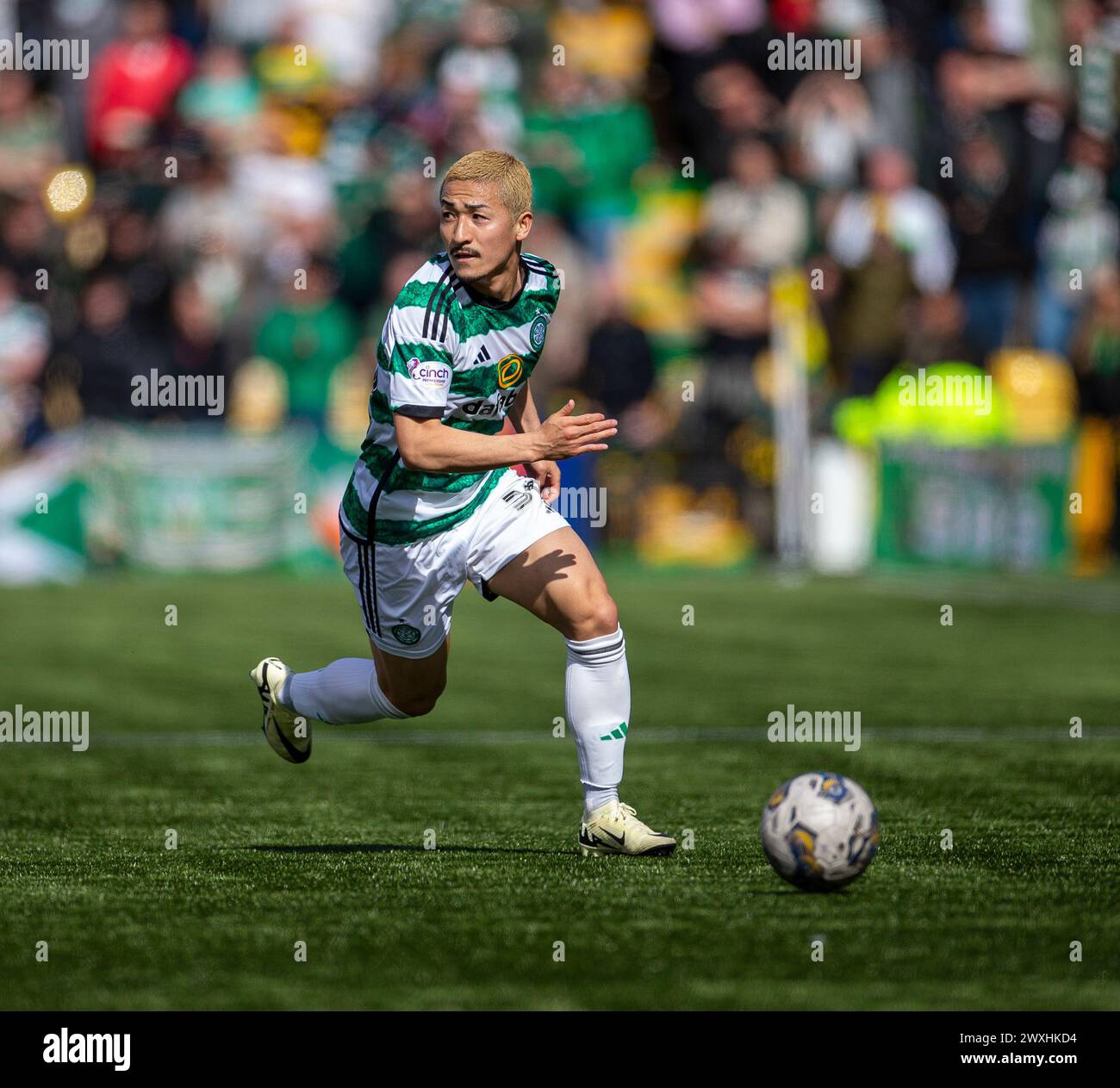Almondvale Stadium, Livingston, Scotland. 31st March 2024; 31st March ...
