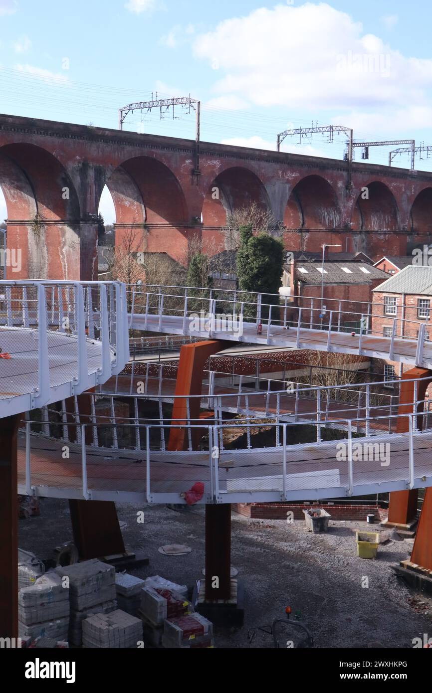 24th March 2024 Stockport City Centre new transport interchange. The ...