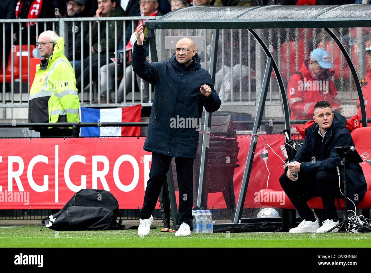 ALMERE - FC Volendam coach Regillio Simons during the Dutch Eredivisie ...