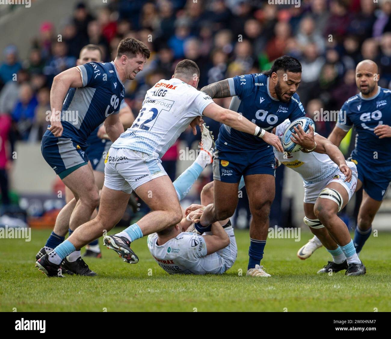 31st March 2024; Salford Community Stadium, Salford, Lancashire ...