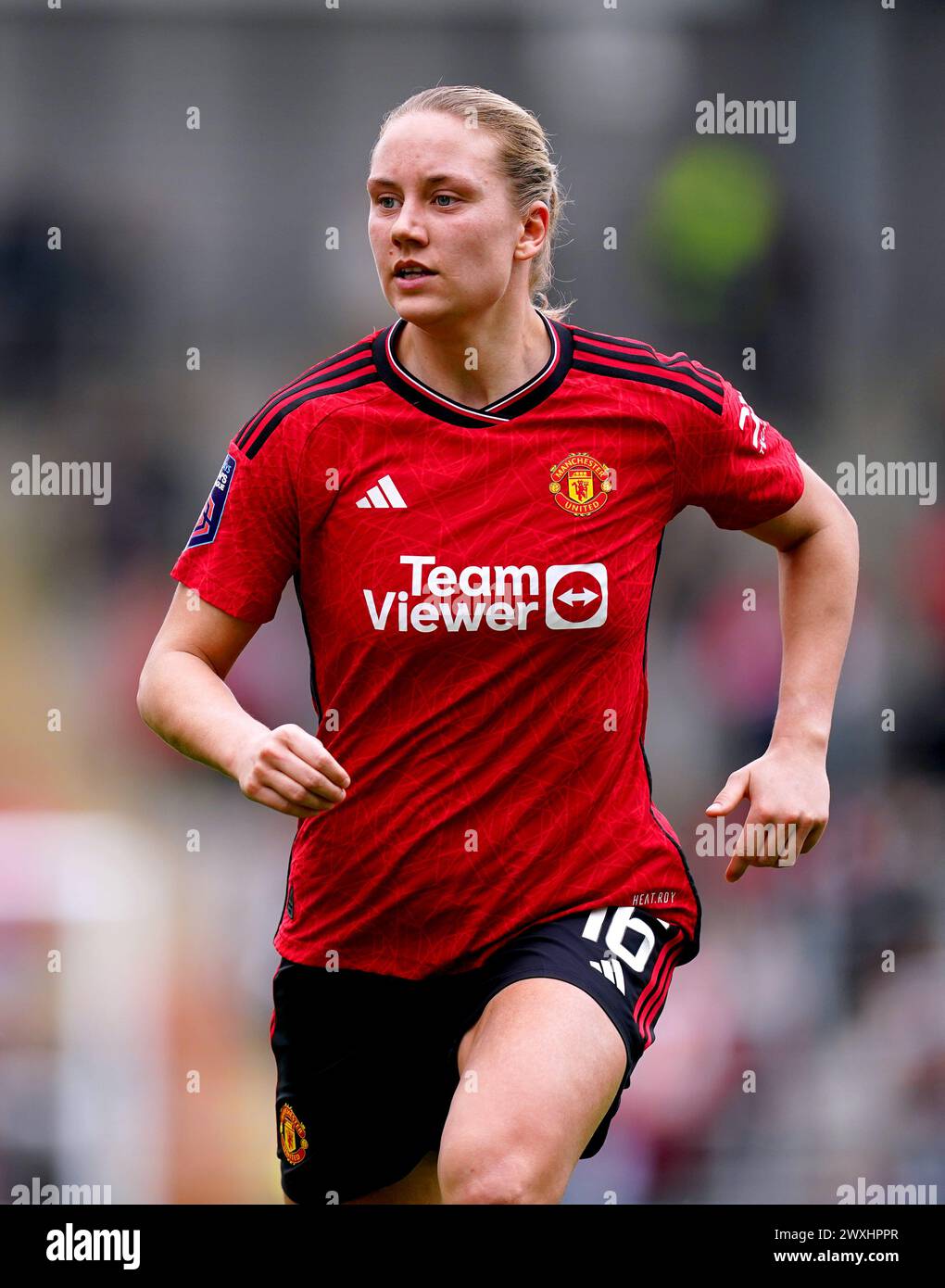 Manchester United's Lisa Naalsund during the Barclays Women's Super ...