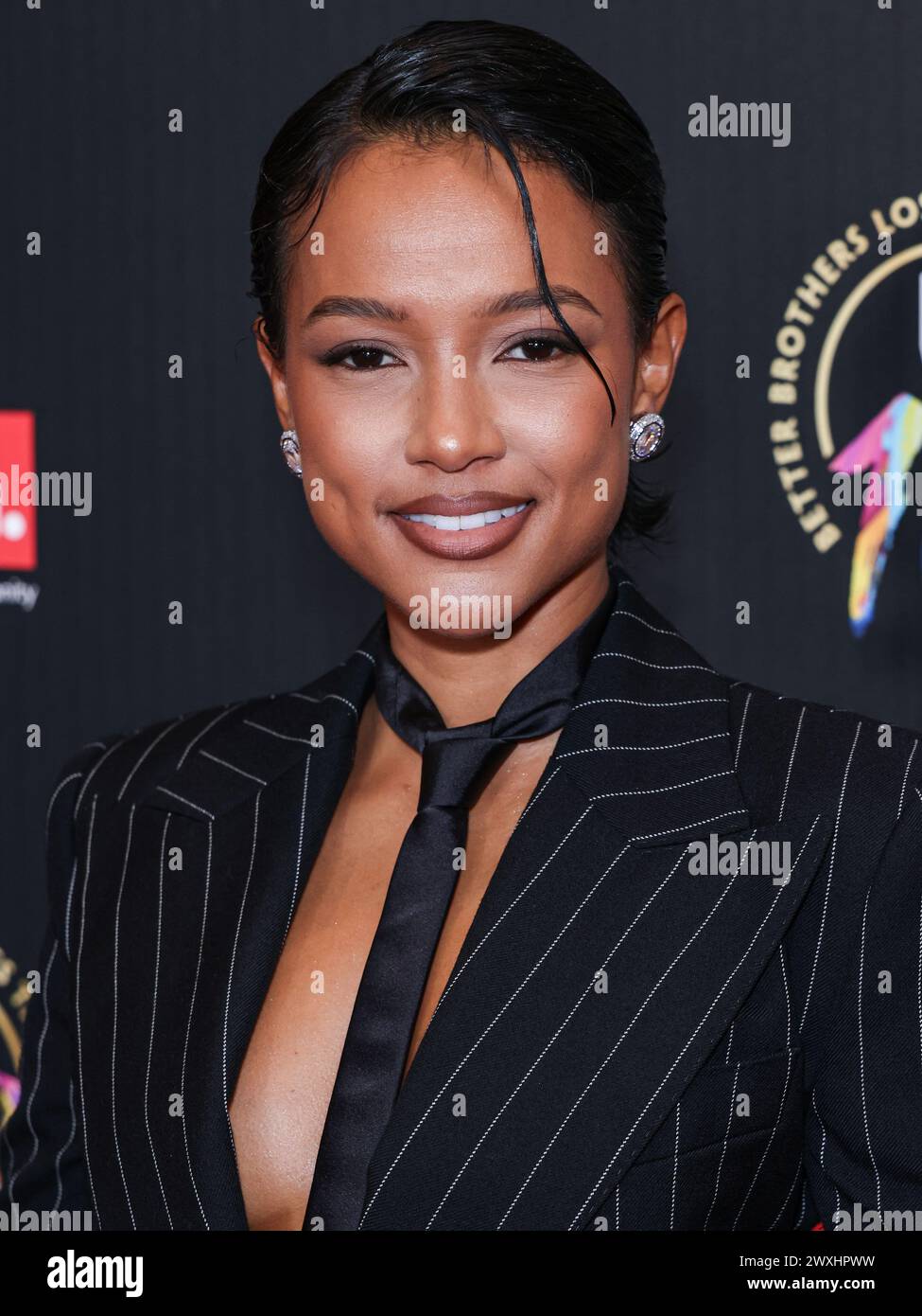 BEVERLY HILLS, LOS ANGELES, CALIFORNIA, USA - MARCH 30: Karrueche Tran ...